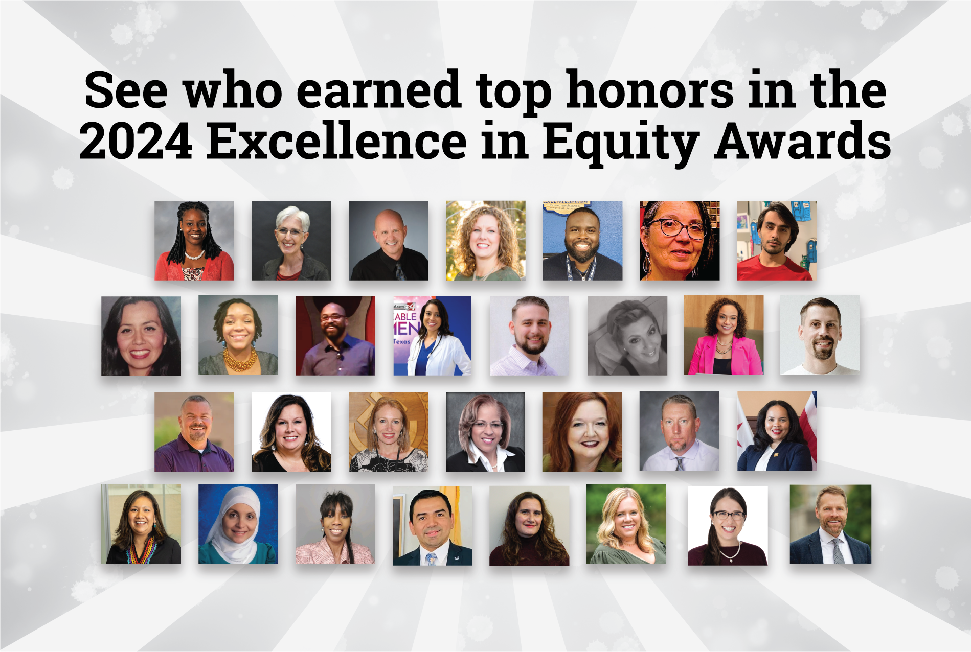 2024 Excellence in Equity Awards: Educator Winners | American Consortium for Equity in Education